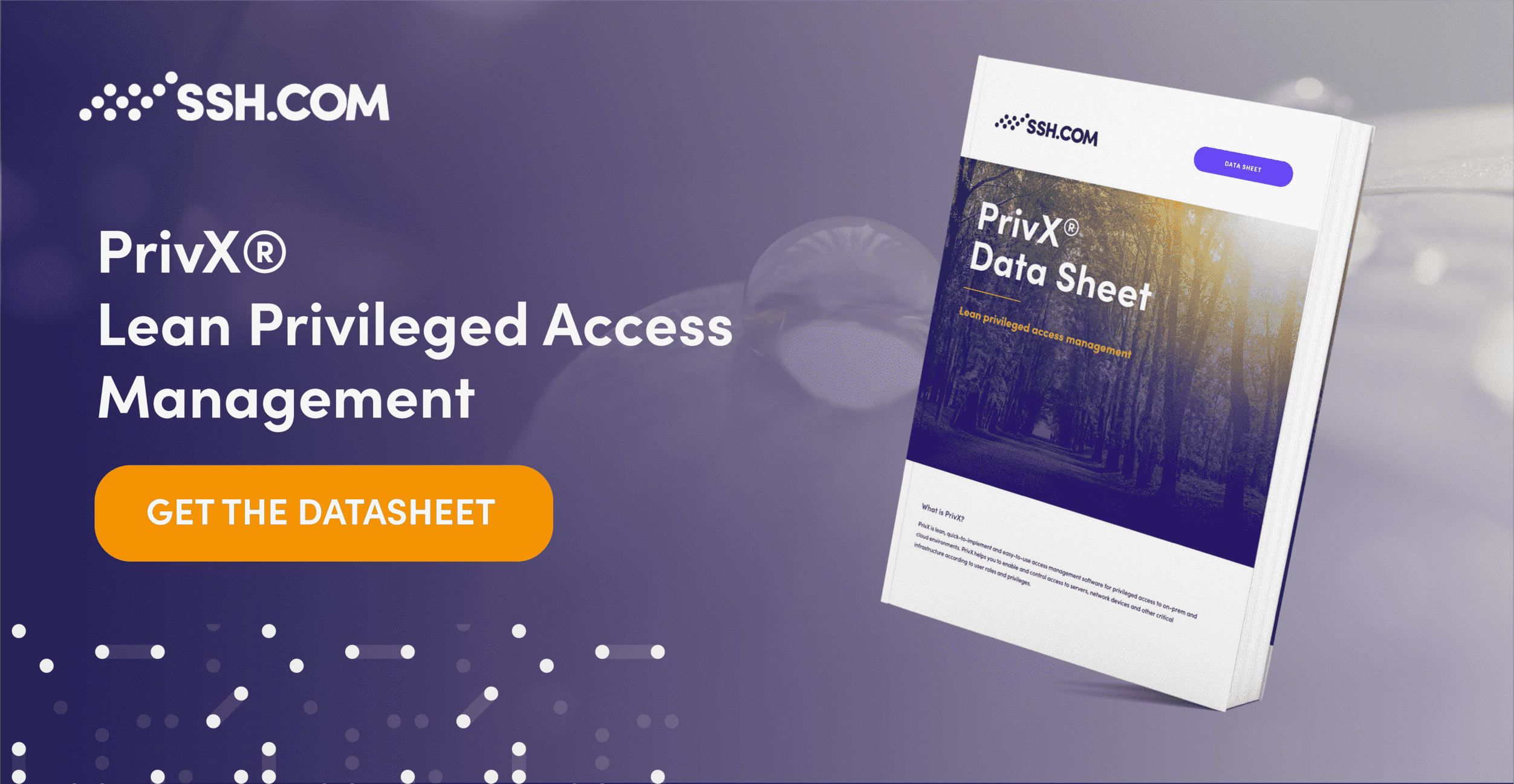 Privileged Access Management Software Datasheet - PrivX | SSH